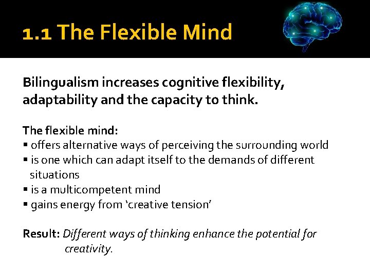 The Effects of Bilingual Teaching on Learners Juliane