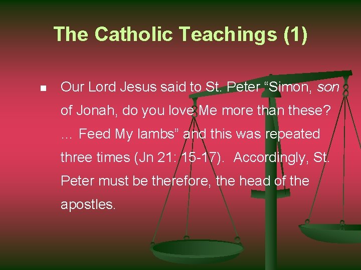 Differences between The Orthodox and The Catholic Churches