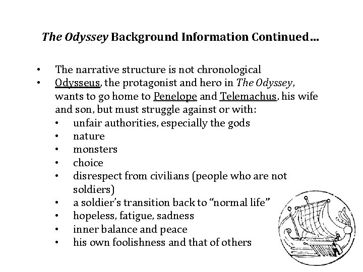 The Odyssey Unit Introduction Mr Jun Basic Background