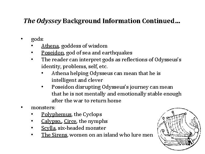 The Odyssey Unit Introduction Mr Jun Basic Background