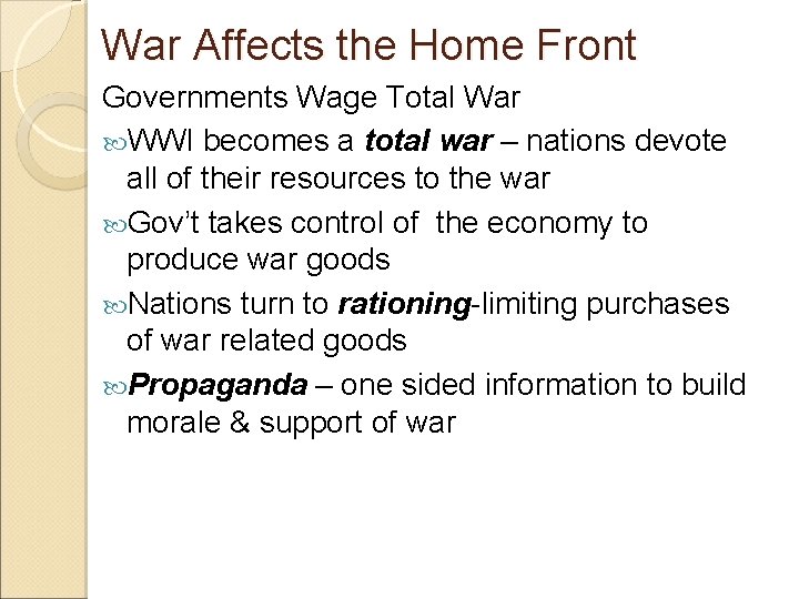 Section 13 3 A Global Conflict and Total