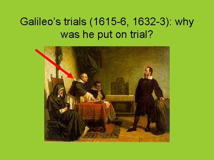 Galileo Galilei and Robert Bellarmine the new science