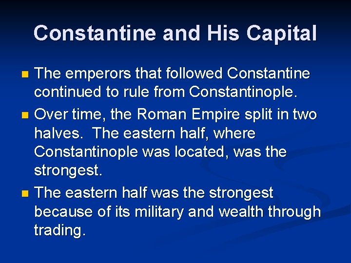 The Byzantine Empire Coach Parrish OMS Chapter 10
