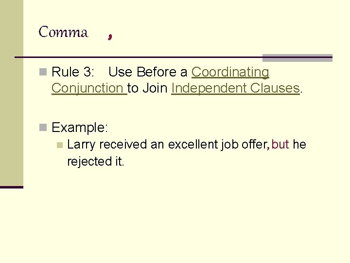 Grammar boot camp Pass in Review Punctuation click