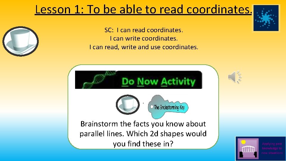 Our learning this week Monday Describing position Tuesday