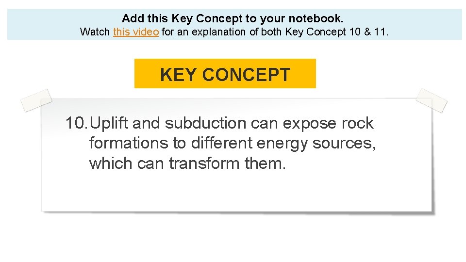 ROCK TRANSFORMATIONS LESSON 3 2 B TRANSFORMING ROCK