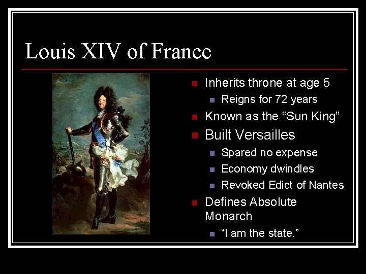 Absolute Monarchs In the Age of Absolutism Definitions