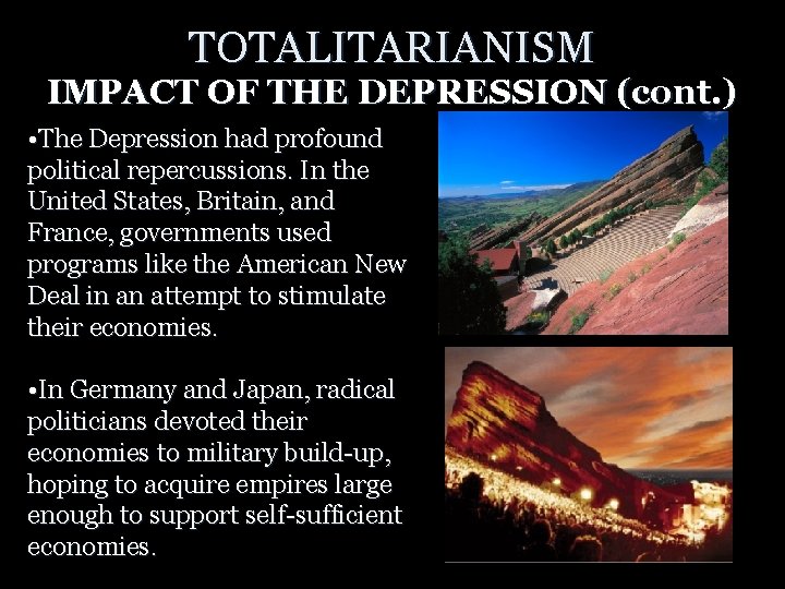 TOTALITARIANISM STALINS METHODS Stalin set about the task