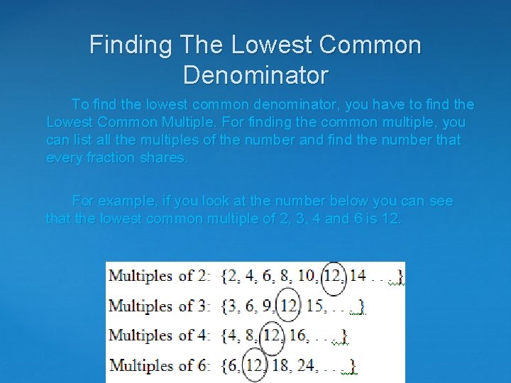 Adding Fractions By Vaishnavi Chandrasekar Eric Lee and