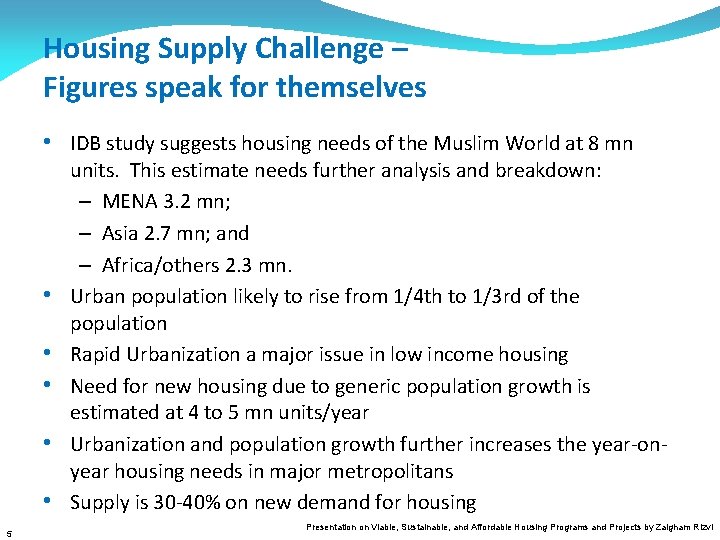 Key Criteria for Viable Sustainable and Affordable Housing