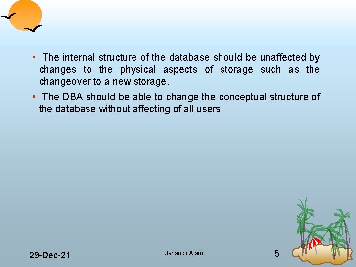 Database Architecture An early proposal for a standard