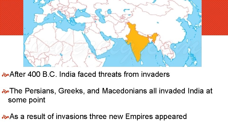 Chapter Five Indias First Empires 100 B C