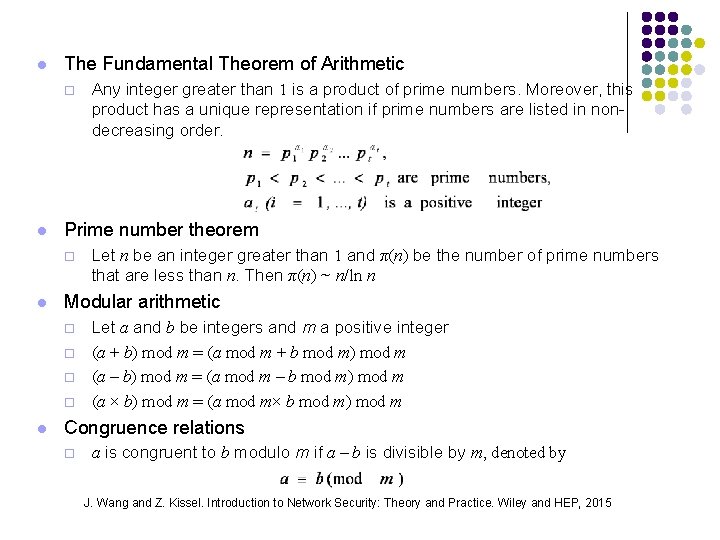 Chapter 3 PublicKey Cryptography and Key Management J