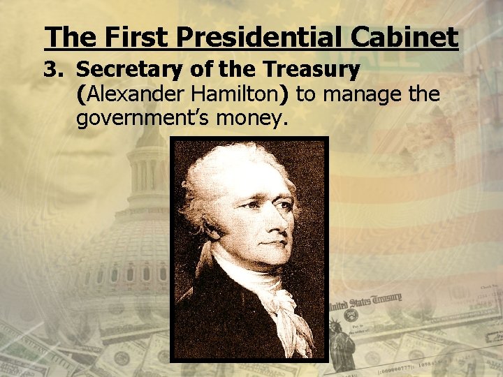 Launching a New Republic 1789 through 1800 Washingtons