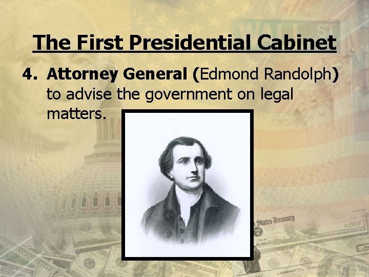 Launching a New Republic 1789 through 1800 Washingtons