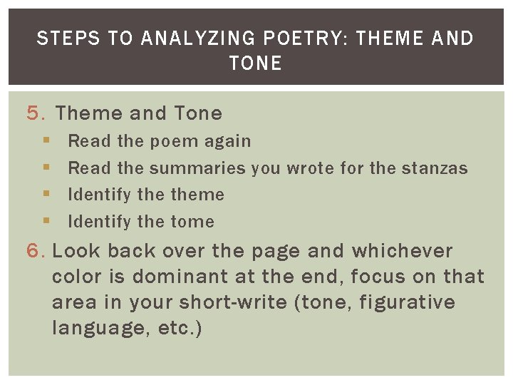 BEST PRACTICE SIFT Poetry Analysis Catherine Hillman EDUR