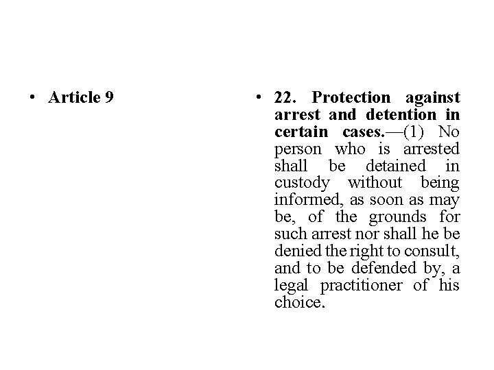 HUMAN RIGHTS IN CONFLICT WITH OTHER RIGHTS By