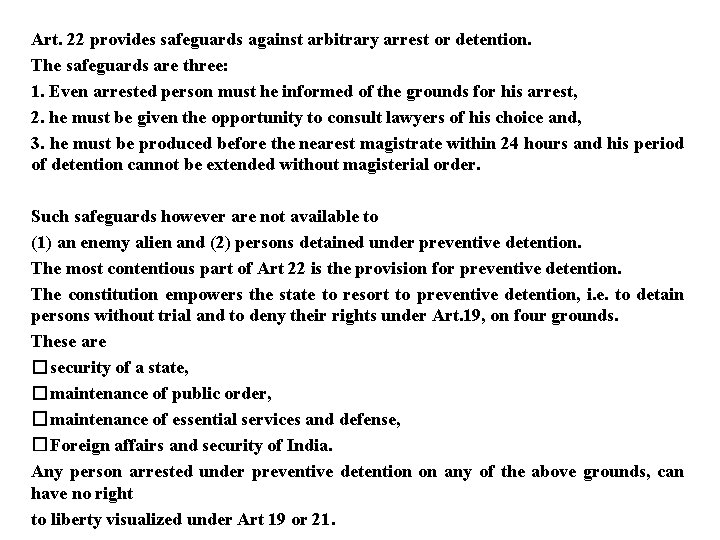 HUMAN RIGHTS IN CONFLICT WITH OTHER RIGHTS By