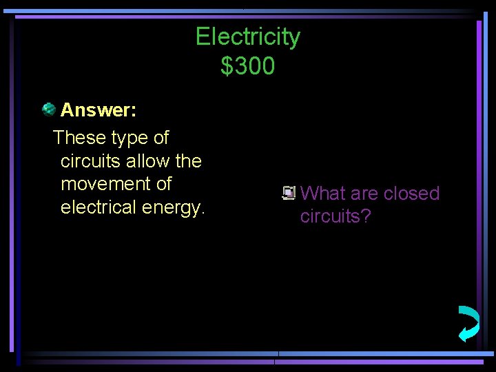 Fourth Grade Science Review Double Jeopardy Round 1