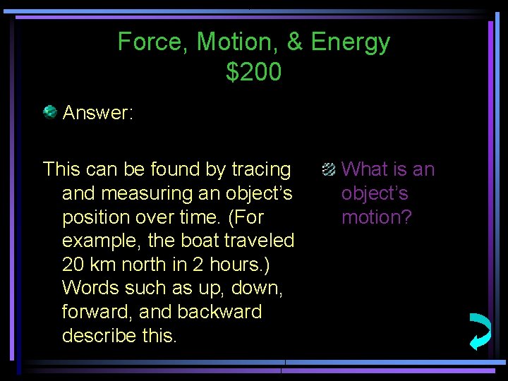 Fourth Grade Science Review Double Jeopardy Round 1