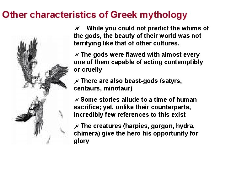 Mythology English 9 Honors Fall Semester Basic Definitions