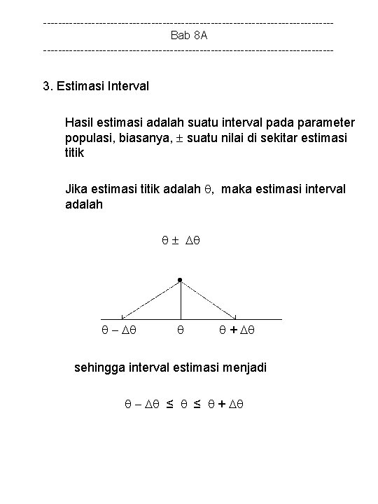 Bab 8 A Estimasi 1 Bab 8 A