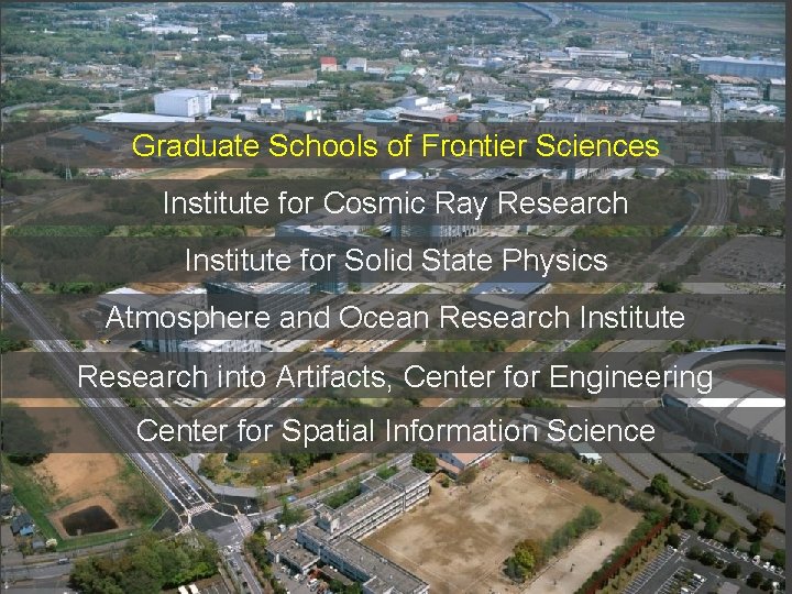 Graduate Program in Sustainability Science GPSS Global Leadership