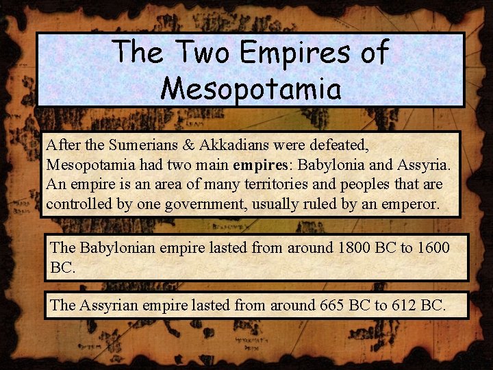 Babylon and Assyria The Two Empires of Mesopotamia
