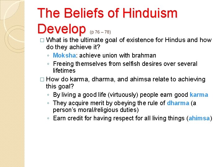 Chapter 3 Ancient India china 2600 BCE CE