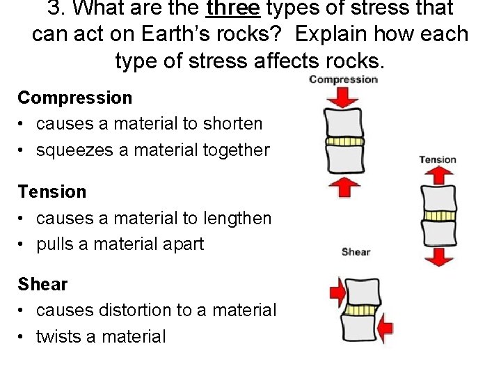 19 1 EARTHQUAKES FORCES WITHIN EARTH OBJECTIVES STANDARDS