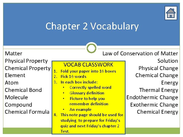 Period 4 Period 5 Period 6 Describing Matter