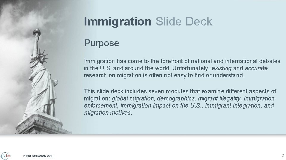 BIMI Migration Slide Deck Berkeley Interdisciplinary Migration Initiative