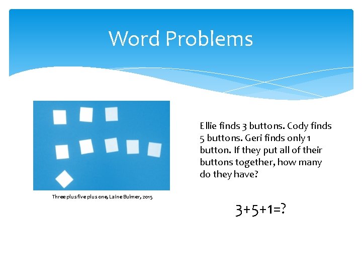 Adding with Three Numbers in Word Problems Grade