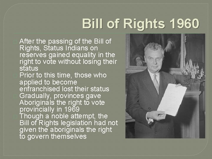 Aboriginal issues of the 1960 s and 1970