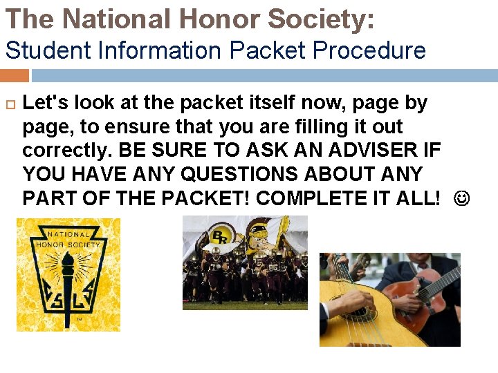 NATIONAL HONOR SOCIETY BROAD RUN HIGH SCHOOL CHAPTER