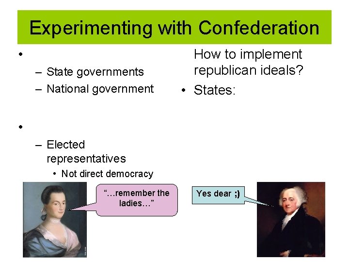 Making Republican Governments 1776 1789 Chapter 6 Part