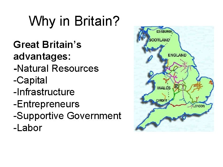 Industrial Revolution The Industrial Revolution began in Great