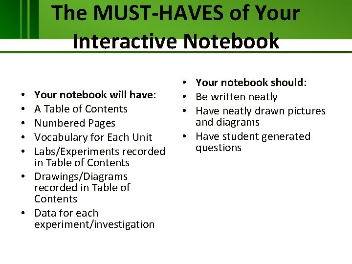How To Create An Epic Science Notebook It