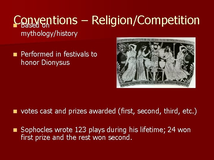 Oedipus Rex Unit Background Greek Drama In General