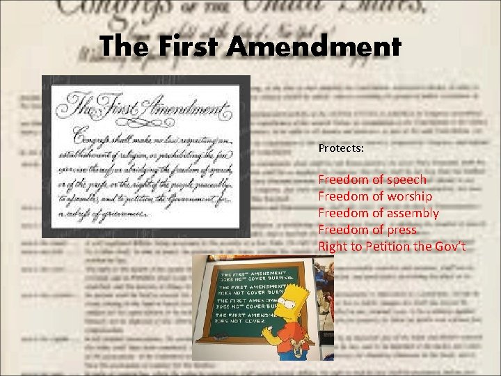 Bill of Rights Test Review Chapters 10 and