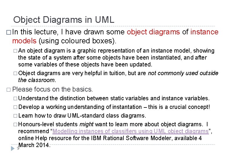 Lecture 2 Introduction To Objectorientation Message Passing In 3172