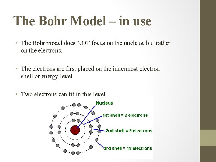 Electrons and the Bohr Model Neils Bohr Neils