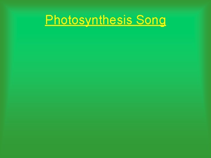 Photosynthesis What is Photosynthesis The process by which