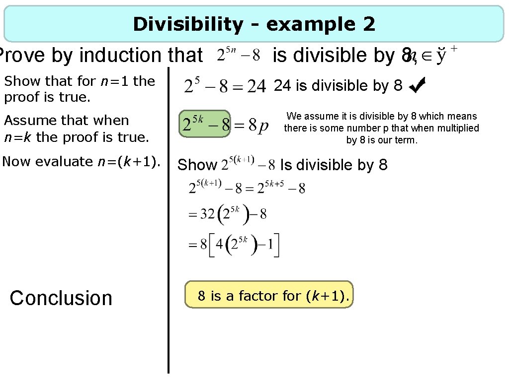 Mathematical Proof by Induction IB HL Using the