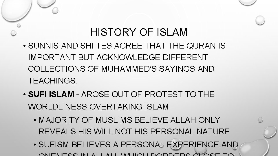 ISLAM UNDERSTANDING THE TIMES CHAPTER 3 INTRODUCTION SEPTEMBER