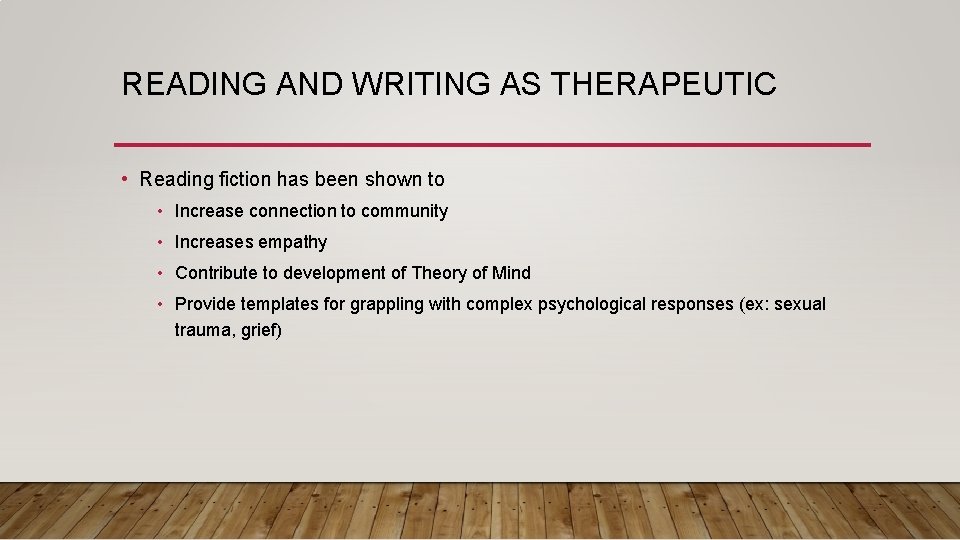 CLASSROOM AS INCUBATOR OF HEALING LUKE BROWN CRITIQUES