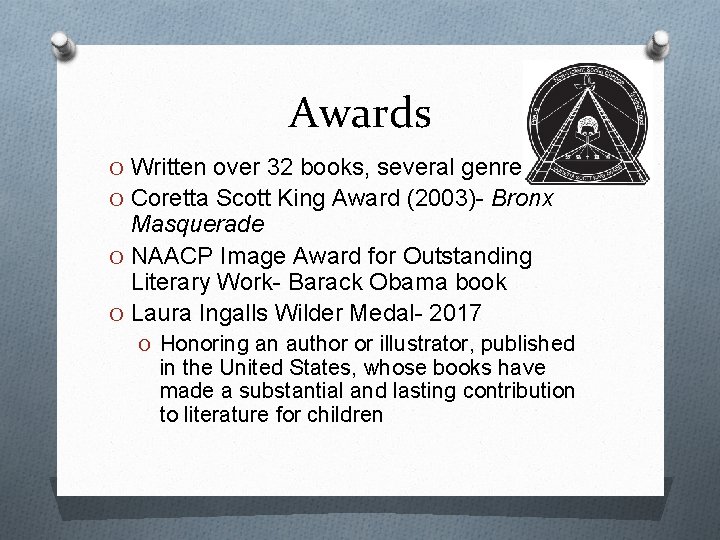 Meet Nikki Grimes Author poet and journalist Background