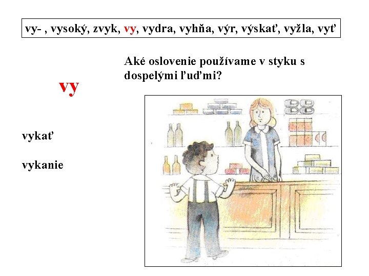 Slovensk jazyk pre 3 4 ronk Z Vybran