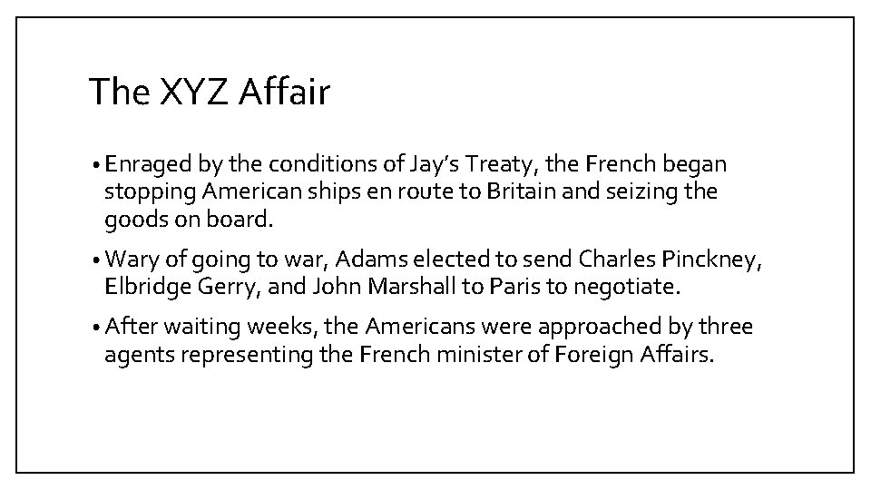 UNIT 3 REPUBLIC IDENTITY Lesson 3 2 Presidencies