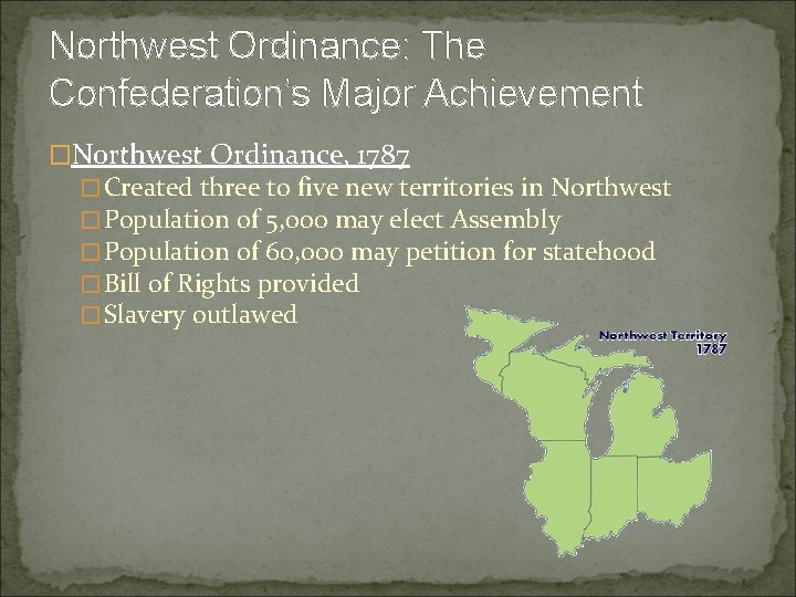 Week 8 Notes Chapter 6 The Republican Experiment